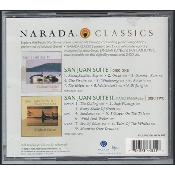 Media | Rare Michael Gettel San Juan Suite Suite Ii Music 2cd Set 1996 ...